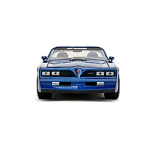 Big Time Muscle 1:24 1977 Pontiac Firebird Die-Cast Car, Toys for Kids and Adults(Metallic Blue)