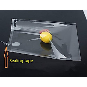 Cello Bag Clear Resealable Cello Cellophane Bags Good for Bakery Favors Candle Soap Cookie Office Stationery Storage Bags Arts and Crafts size 3X4 inch100 Pcs