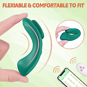 LATUNE App Remote Control Vibrator Sex Toys, Quiet Adult Toys for Womens with 10 Vibration Modes, Couples Sex Toys with Magnetic Clip for Public Play, Butterfly Vibrator Adult Female Sex Toys