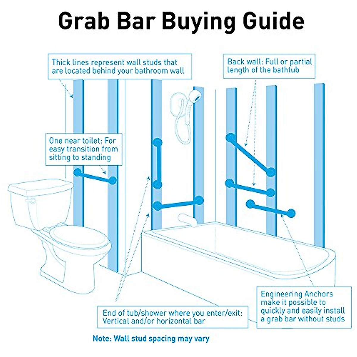 700Brass 14-Inch Grab Bar for Hotel/Motel/Home Shower Safety, Solid Brass, Polished Chrome, Heavy-Duty Construction Armrest, Bathroom Bathtub Handrail