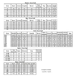 OAKFashion Christmas Family Pajamas Sets, Christmas Family Matching Pajamas Sleepwear Pjs Xmas Jammies Holiday(&b-11, Kids, 5 Years)