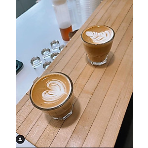 Village Candle Salted Caramel Latte, Large Glass Apothecary Jar, Scented Candle 21.25 oz