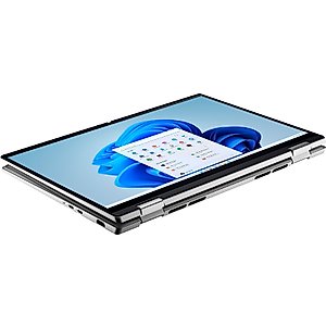 Dell 2023 Inspiron i7420 14” WUXGA IPS Touchs 2-in-1 Laptop 10-Core Intel i7-1255U Iris Xe Graphics 16GB DDR4 512GB NVMe SSD USB-C w/DP WiFi AX BT Webcam HDMI Backlit KB Fingerprint Windows 11 Pro
