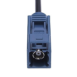 Keple Reverse Camera Adaptor Cable Fakra to RCA, Vehicle Navigation Video Radio Stereo Audio System Adapter Compatible with Benz A/B/C/CL/CLC/CLS/E/GL/M/R/Sl/SLK/SLR Class
