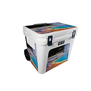 MightySkins Skin Compatible with Yeti Roadie 60 Wheeled Cooler - Prismatic Spring | Protective, Durable, and Unique Vinyl Decal wrap Cover | Easy to Apply, Remove, and Change Styles | Made in The USA