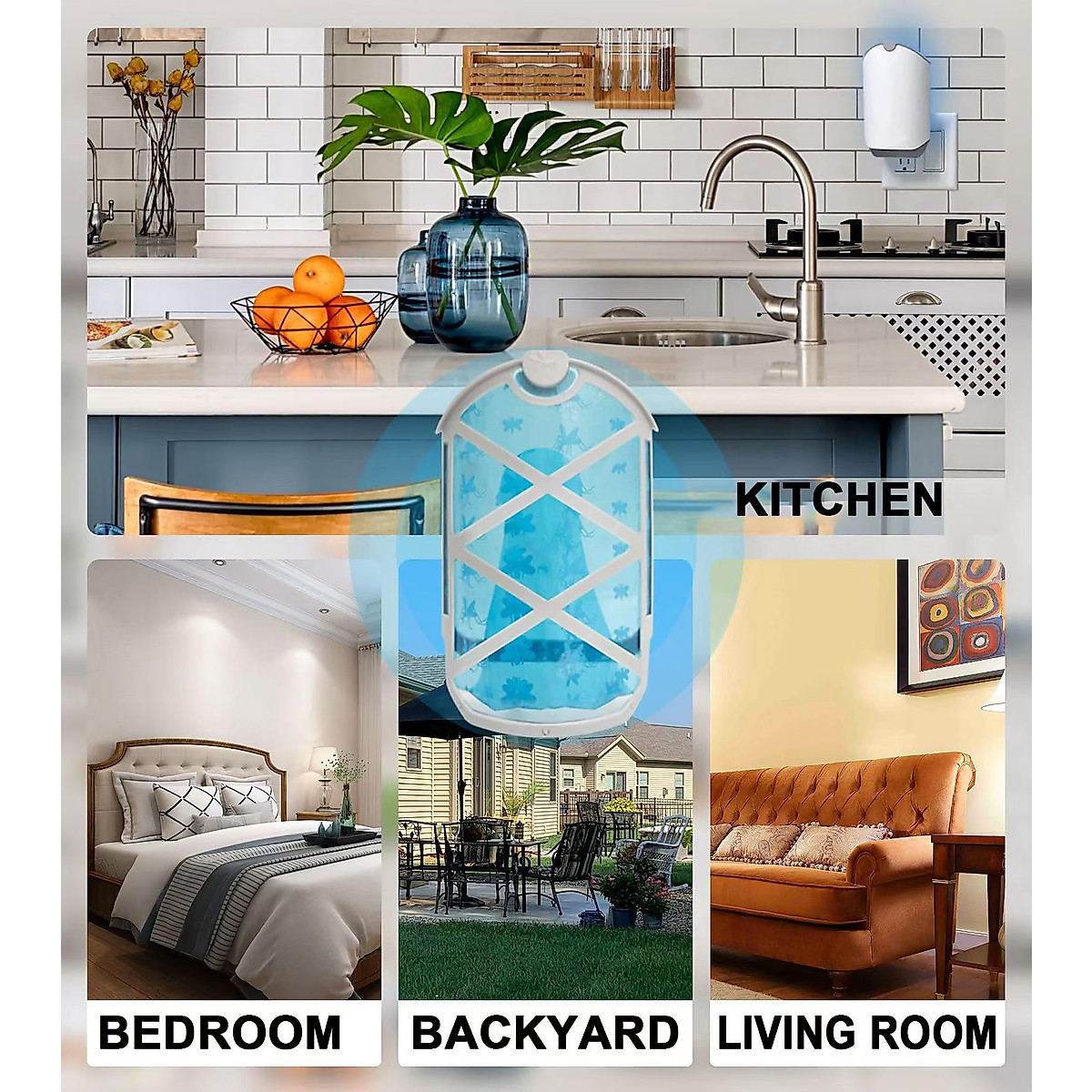 24 Pack Refill Cartridge Replacement Compatible with Zevo Plug-in Light Refill M364 M364A and Max