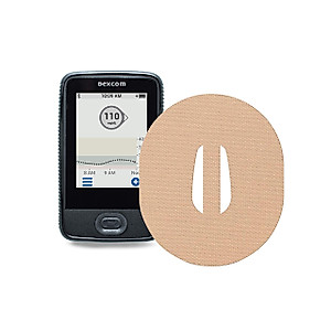 Dexcom Ultra-Strong Waterproof Adhesive Patches - 25 Patch Pack for G6 CGM Glucose Monitors - Safe & Convenient Sticky Tac Grip for Active Diabetics - Swimming, Running, Working Out Skin Tape