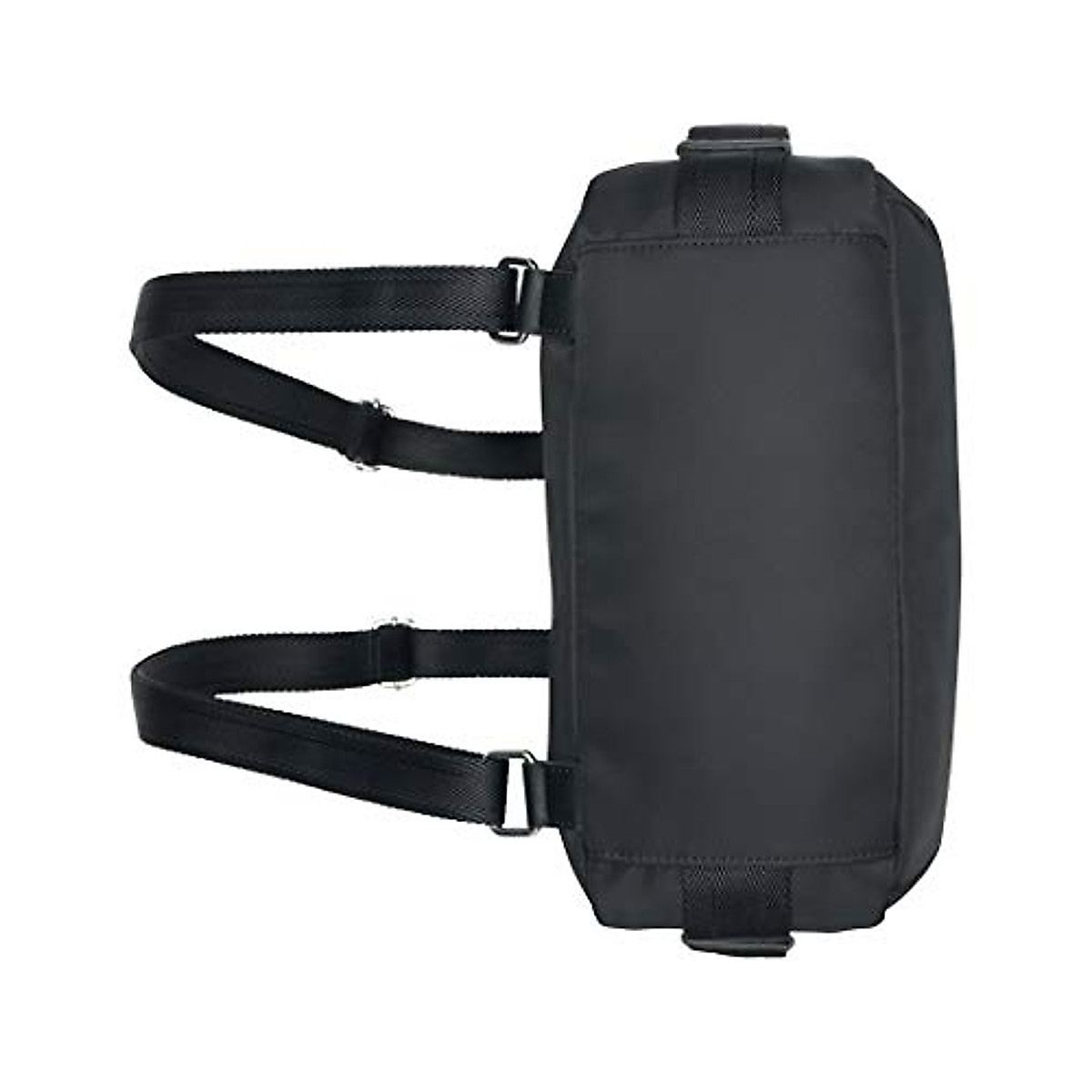 Calvin Klein womens Sussex Nylon Backpack, Black/Silver, One Size