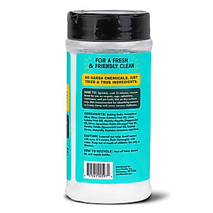 Aunt Fannie's Carpet Refresher, Odor Neutralizing Powder for Homes with Children or Pets (Bright Lemon, Single)