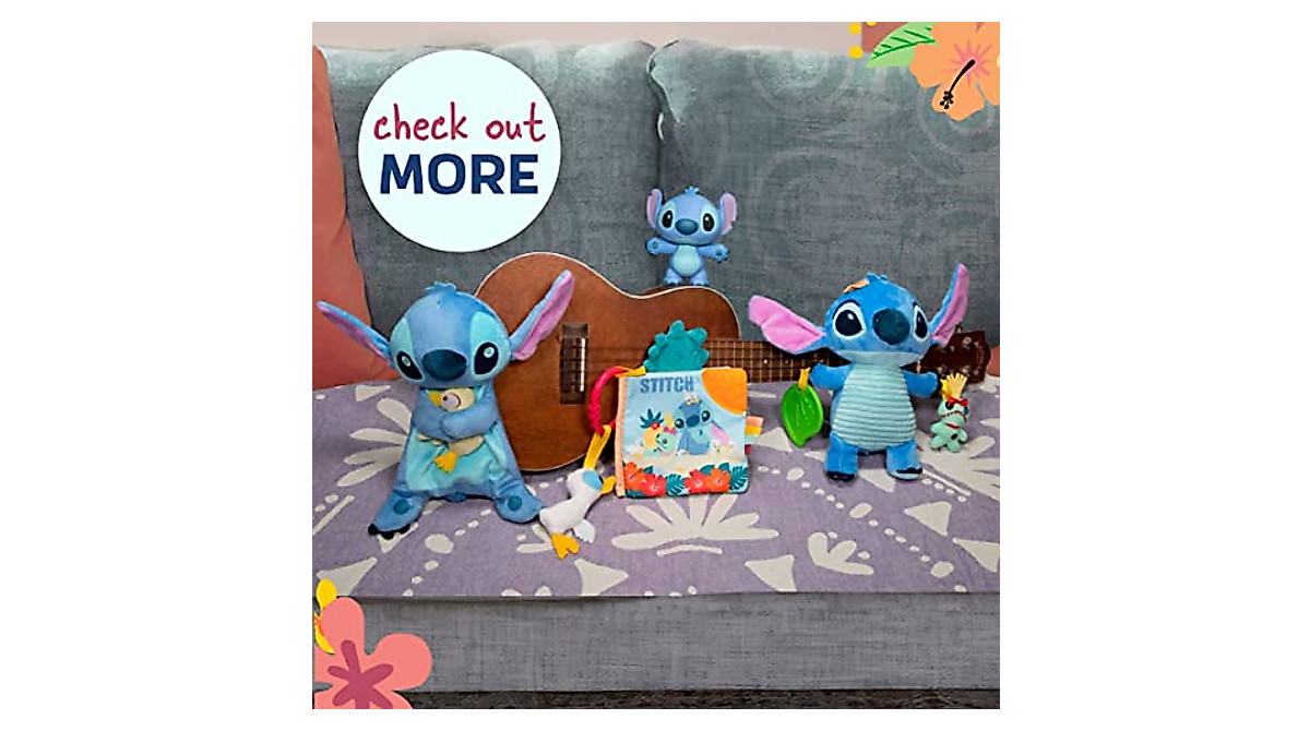 KIDS PREFERRED Disney Baby Stitch Plush - Comfort Toy