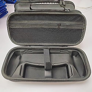 Hard Travel Bag Carring Portable Bag for Sony PlayStation Portal Storage Bag Drop Resistant EVA Game Console Protective Pocket Pouch Cover Zipper Case Hand Pack