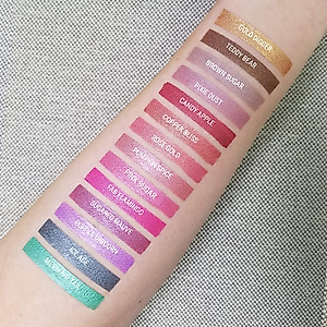 Aromi Sugared Mauve Metallic Liquid Lipstick, Purple Pink Lip Color with Shimmery Finish, Raspberry Mulberry Lipstick, Long-Lasting, Smudge Proof (Sugared Mauve)