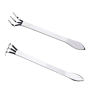 Bonsai Roots Rake 3-Prong W/Ergonomic Handle Gardening Hand Tools for for Women Men