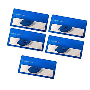 Blue Light Test Card For Glasses Reusable PolarizedTest Anti-Blue Light Cards And Blue Light Generators