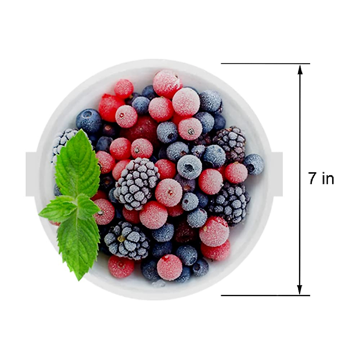 WalterDrake Lettuce KeeperTM - Lettuce Crisper Salad Keeper Container Keeps your Salads and Vegetables Crisp and Fresh- 7" X 8" (brown) (1) (1)