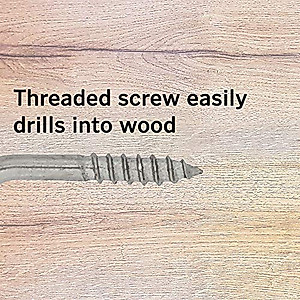 National Hardware N260-152 Q Hangers Ceiling Hanging String Lights More Sturdy Than Cup Hooks, Stainless Steel