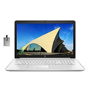 2022 HP 17.3" FHD IPS Laptop, 11th Gen Intel Core i5-1135G7(Beats i7-1065G7), 64GB RAM, 2TB PCIe SSD, Intel Iris Xe Graphics, HD Webcam, Windows 11 Pro, Silver, 32GB USB Card (Renewed)