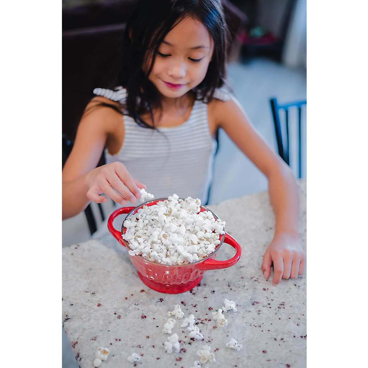 Amish Country Popcorn | 3-1 lb Bags | Variety Set | Midnight Blue, Rainbow, & Medium Yellow Popcorn Kernels | Old Fashioned, Non-GMO and Gluten Free (3-1 lb Bags)