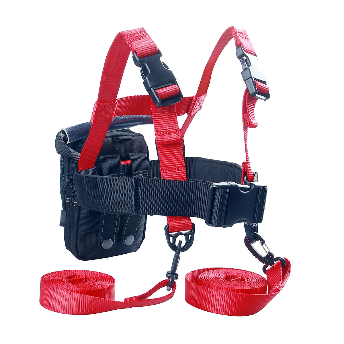 GSM Brands Ski Trainer Harness with Leash for Teaching Kids Skiing Safely