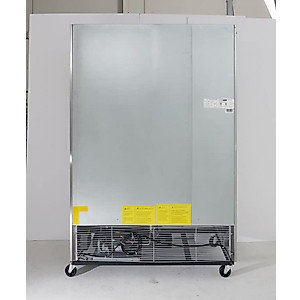 Kratos Commercial Refrigerator - 2 Glass Door Reach-in Dispaly Refrigerator, 54" W, 49 Cu Ft (69K-761)