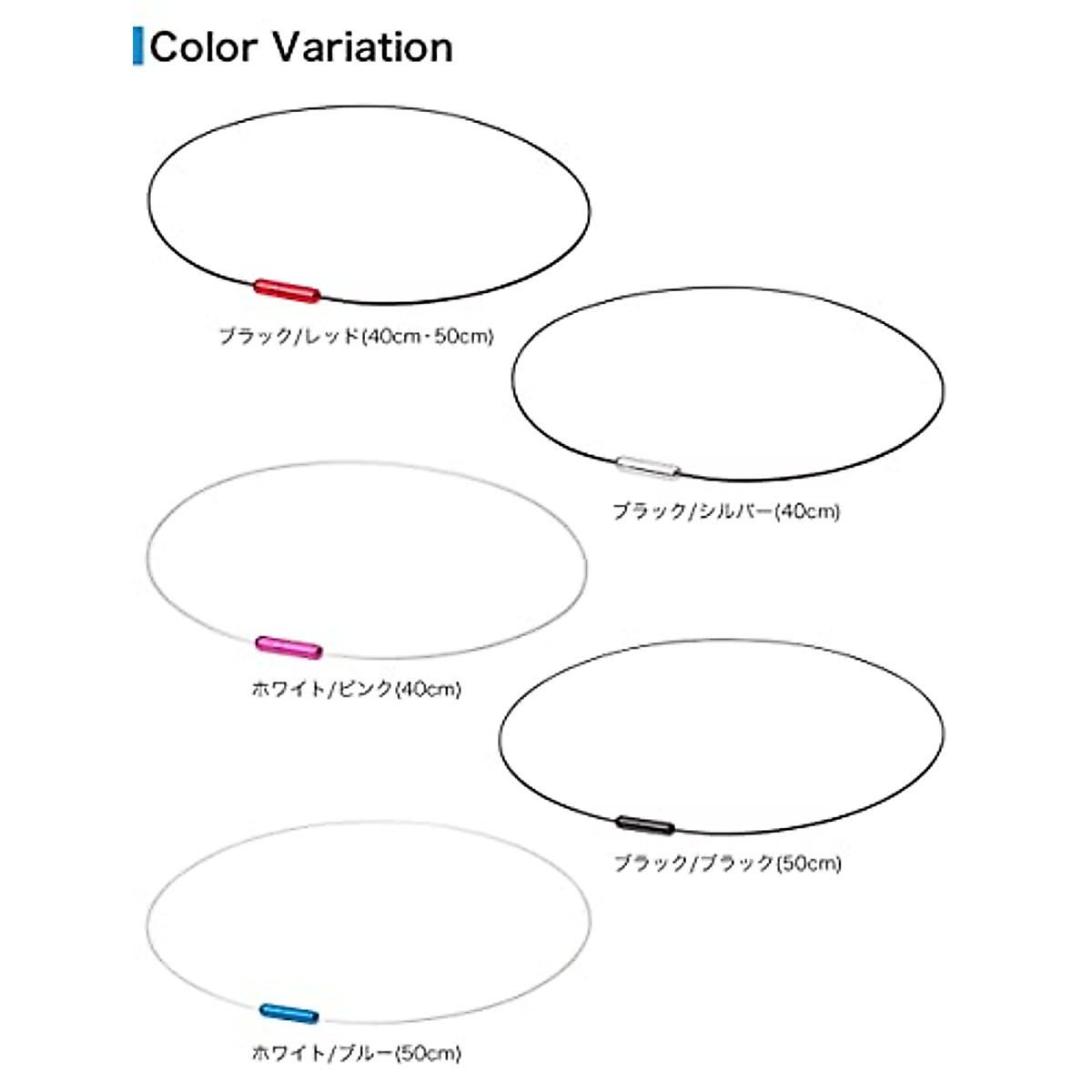 Phiten Titanium Wire Air Necklace – Ultra-light Sport Necklace Permeated with Aqua Titanium Technology for Neck and Shoulder, Black/Red, 20 Inch