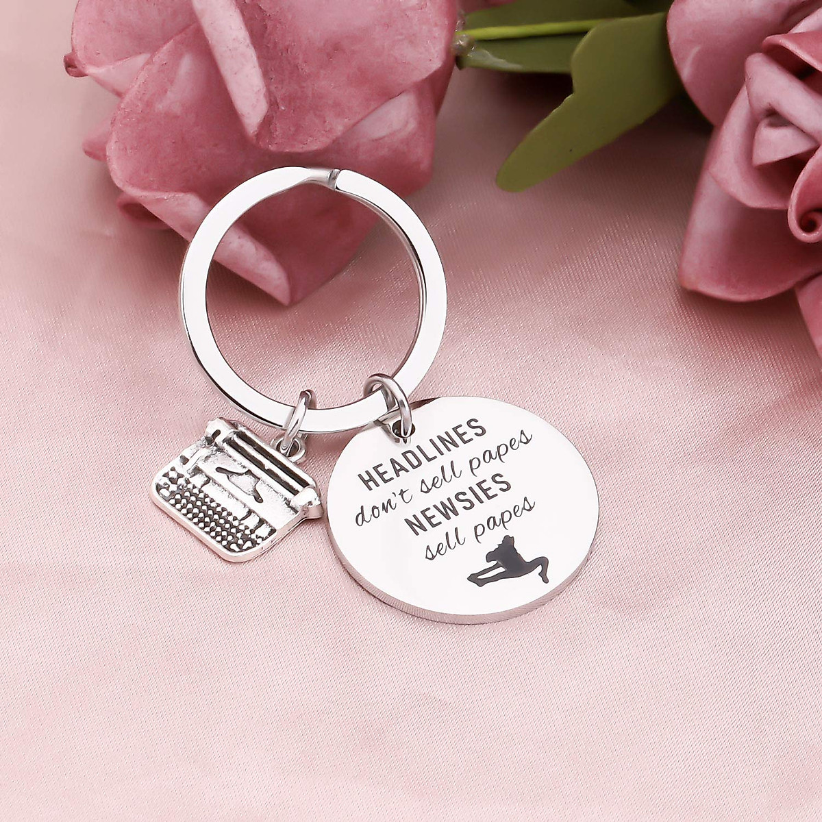 AKTAP Inspired Gift Musical Theatre Keychain Gift Headlines Don't Sell Papes Sell Papes