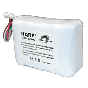 HQRP 2200mAh Battery Compatible with Logitech Squeezebox X-R0001, 930-000097, 930-000101, 930-000129, 830-000080, 830-000070 Radio