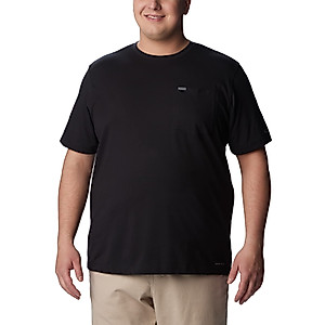 Columbia Men's Thistletown Hills Pocket Tee, Black, XX-Large
