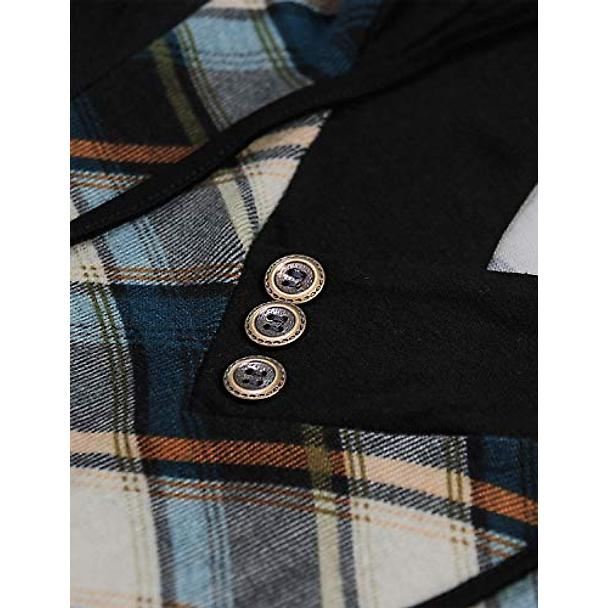 MOQIVGI Womens Plaid Hoodie Vneck Long Sleeve Sweatshirt Pullovers Modest Hipster Pretty Checkered Leisure Tunic Tops Soft Surroundings Clothing Blue Large