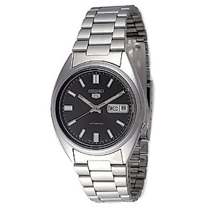 Seiko Mens Analogue Automatic Watch with Stainless Steel Strap SNXS79K1, Bracelet