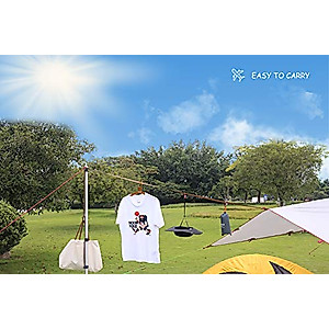 Hikeman Travel Hangers Metal Heavy Duty Folding Hangers for Wet Clothes Portable Space Saving Travel Accessories for Camping Cruise Hotel (3, Black)