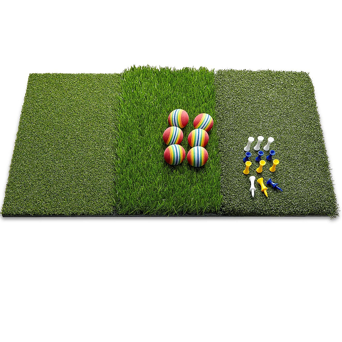 Golf Net Backyard Home Indoor Practice Hitting Chipping 2 Target and Ball Swing Kids Training Aids