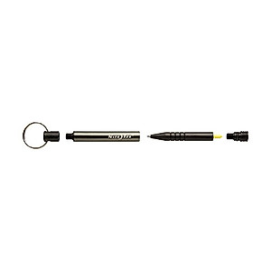 Nite Ize IP2-09-R7 INKA Key Chain Pen, Everyday Carry Full Size and Quick Use Pen, Charcoal