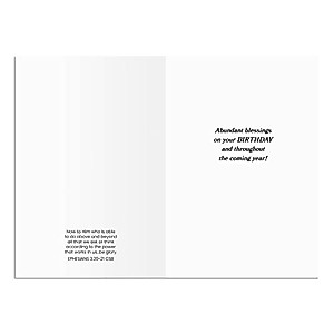 DaySpring - Encouraging You - 4 Floral Card Birthday Assortment with Scripture - 12 Birthday Boxed Cards & Envelopes (U1198)