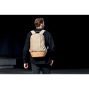 Bellroy Classic Backpack Premium (Leather Panels, Fits 15" Laptop) - Storm Grey