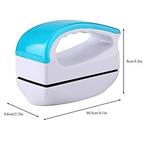 Fish Tank Magnetic Cleaning Brush, Aquarium Double Side Glass Cleaner Fish Tank Glass Seaweed Scraper Cleaner Aquarium Window Cleaning Magnets Brush(M)