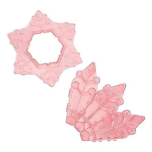 Coffee Strainer, Easy To Use Foldable Portable Snow Shaped Coffee Filter Machine For Drinks (Pink)