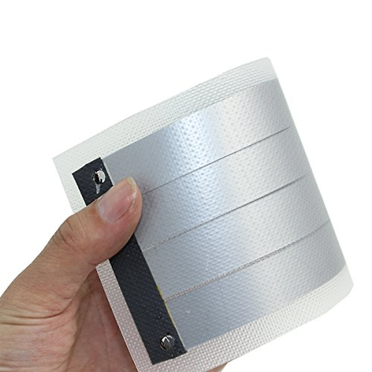 Portable Flexible-Solar-Panel-Charger Small Solar Panels for Science Projects Wireless Charger 1 Watt 6 Volt Thin-Film-Roll-up-Bendable-Amorphous-Solar-Panel Cell DIY for Car Camping Solar Charger