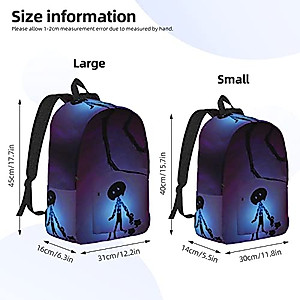 dreambest Lightweight Casual Travel Backpack Daypack - Available In 2 Sizes: 15in And 17in
