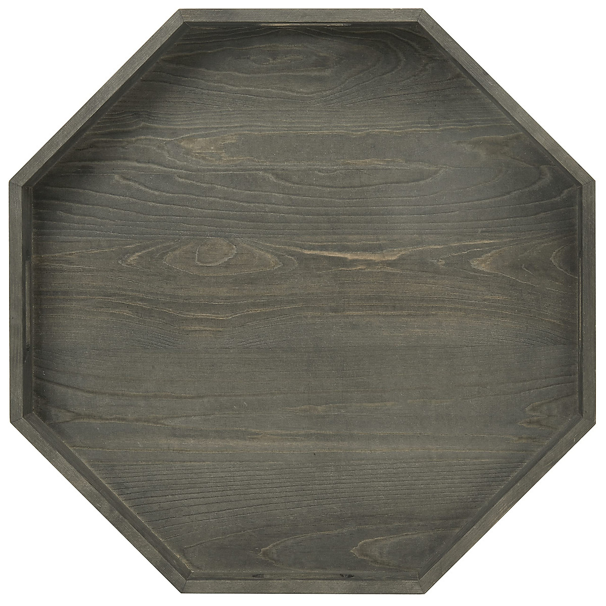 Vintage Gray Wood Serving Tray - MyGift