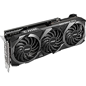 MSI Gaming GeForce RTX 3080 Ti 12GB GDRR6X 320-Bit HDMI/DP Nvlink Tri-Frozr 2 Ampere Architecture OC Graphics Card (RTX 3080 Ti Ventus 3X 12G OC)