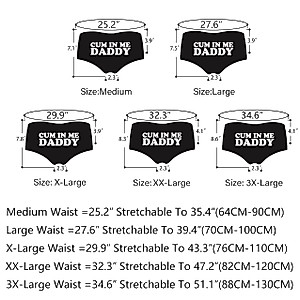 JIQIMEI Women's Underpants Funny Panties, Soft and comfortable Low rise sexy, Gift Ideas for her (JQMNK104 L)