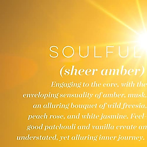 Mixologie Perfume Rollerball Alcohol-Free Roll-On Perfume (Soulful (Sheer Amber))