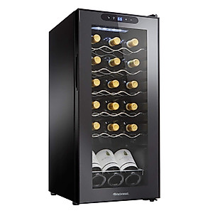 Wine Enthusiast 18-Bottle Single Zone Compressor Wine Cooler