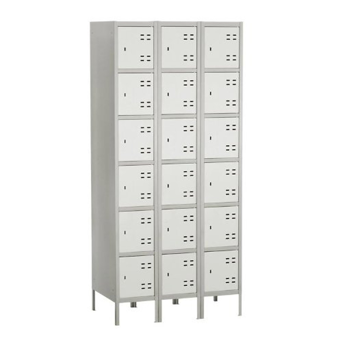 Bank of 3 Box Lockers by Safco Office Furniture