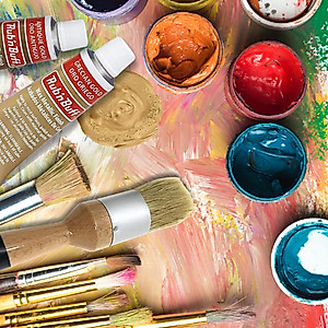 EVA Foam and Amaco Rub 'n Buff Wax Metallic Finish - Pixiss High Density Foam Roll (35cm x 150cm x 5mm eva Foam), Rub and Buff (Grecian Gold, Antique Gold, Gold Leaf) - Wax Paint and Foam for Cosplay