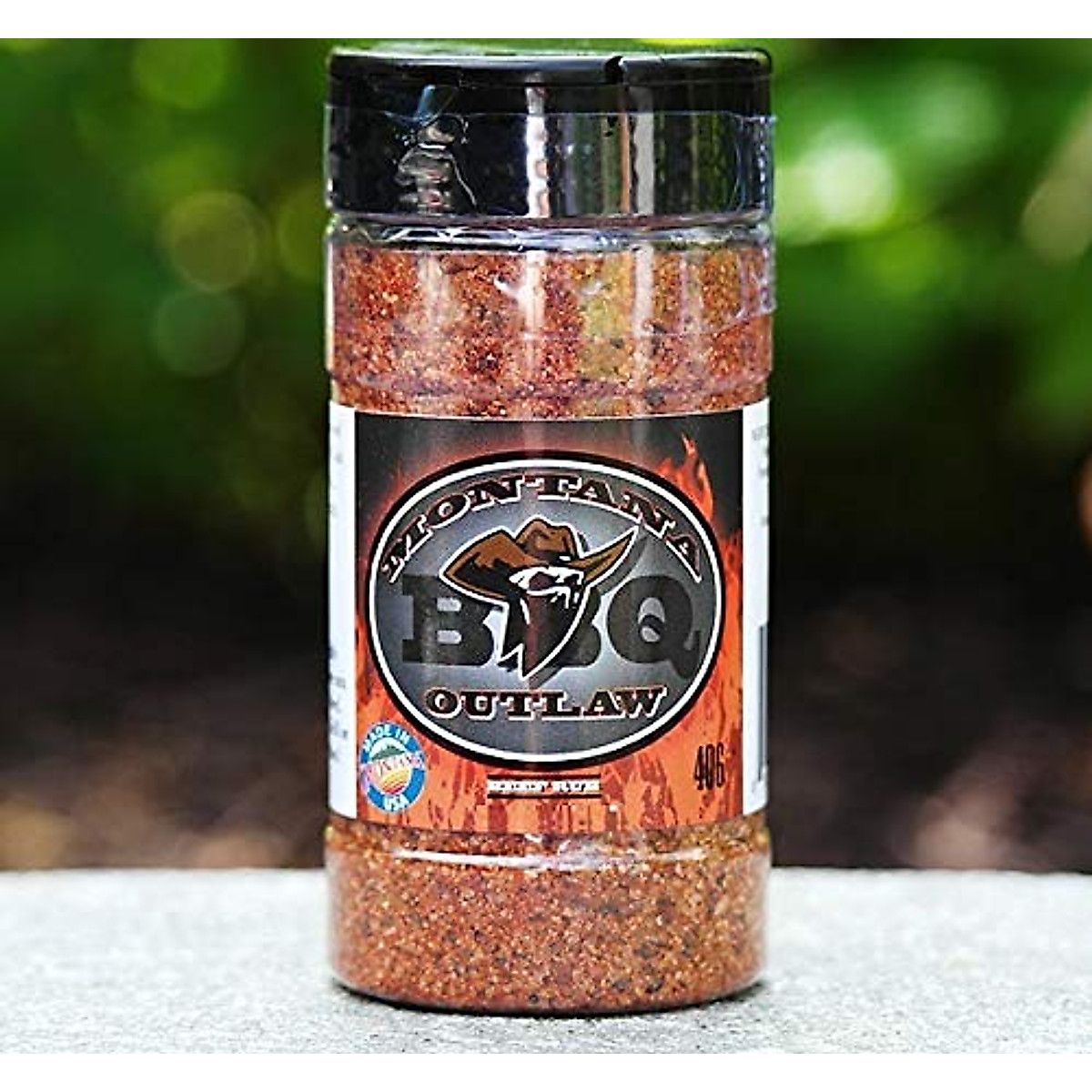 MONTANA OUTLAW Black Pepper, Salt and Paprika Beef Rub 7 oz.