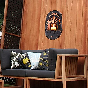 Frifer Crystal Stone Shelf | Wooden Stones Display Floating Shelf with Installing Buckles,Home Use Shelf for Living Room, Bedroom, Bathroom