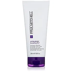 Paul Mitchell Extra-Body Sculpting Gel, Thickens + Builds Body, For Fine Hair, 6.8 Fl Oz