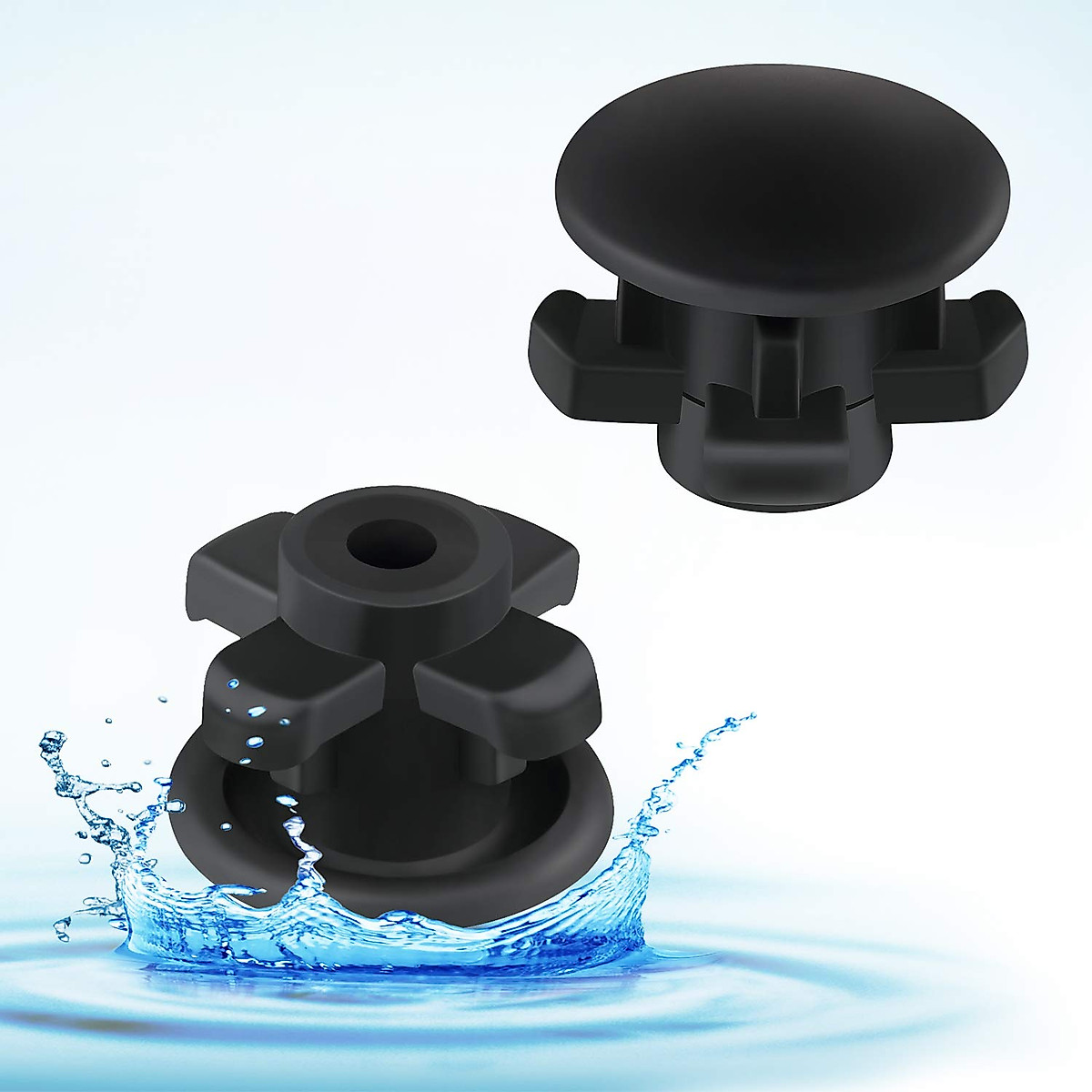 BBTO 8 Pieces Replacement Part Reservoir Tank Valve Rubber Gasket for Water Flossers, Washer Reservoir Plug Compatible With Waterpik WP100, WP900, WP112, WP250, WP300, Ultra, Nano, Traveler, VAVA, H2o